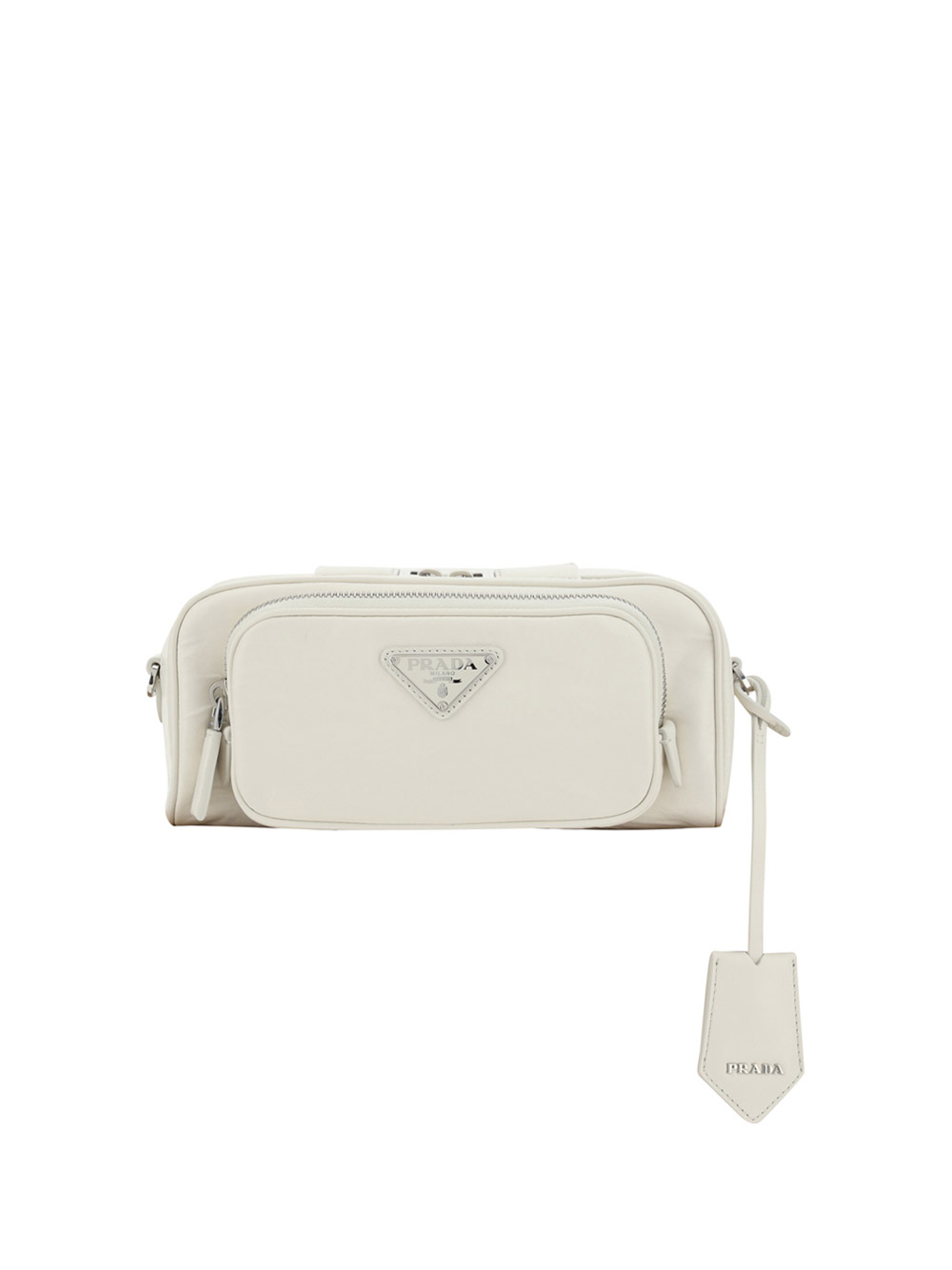 Prada Bandoliera Shoulder Bag In Bianco | ModeSens